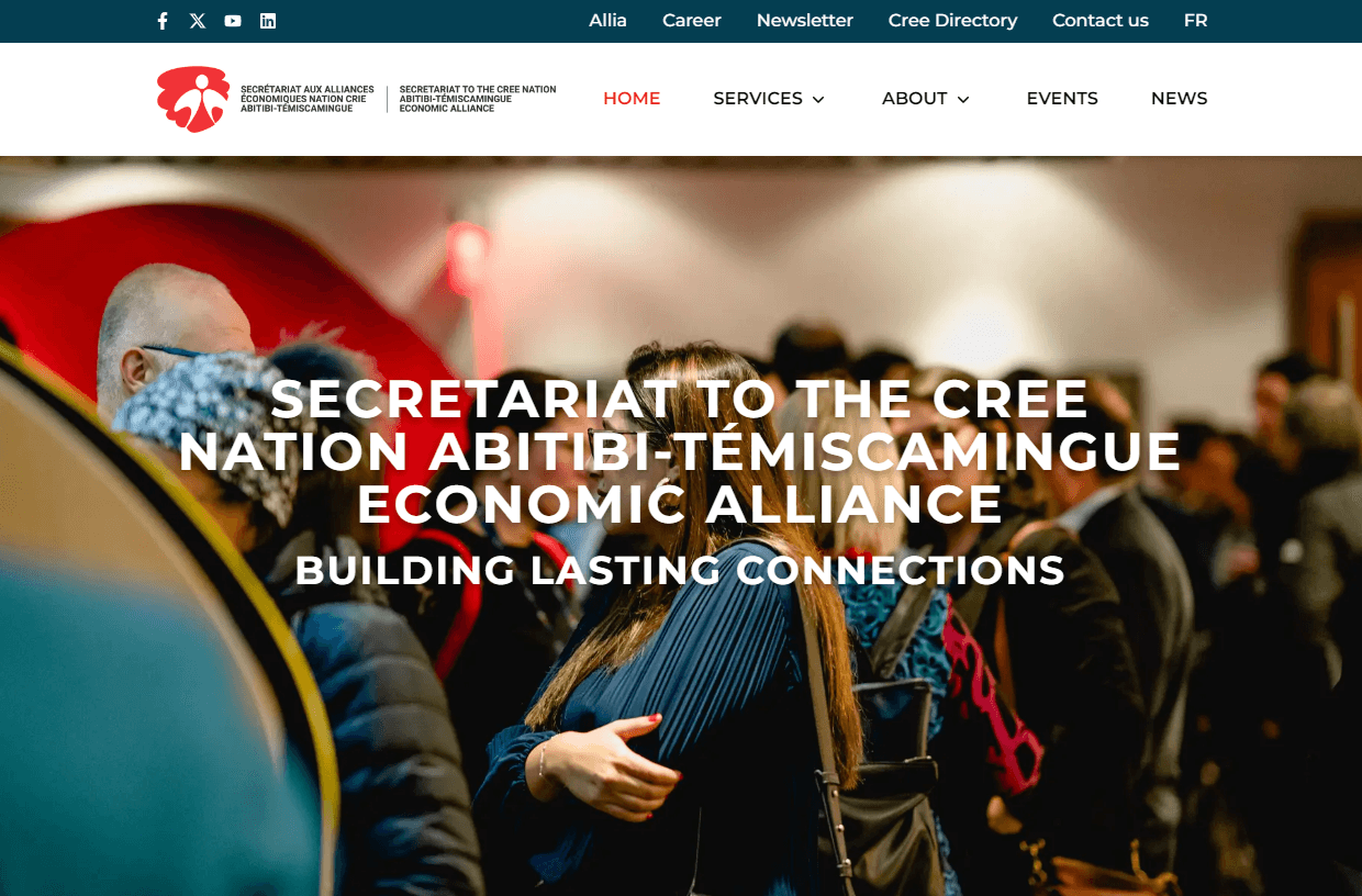 Secretariat of the Cree Nation Economic Alliance Abitibi-Témiscamingue